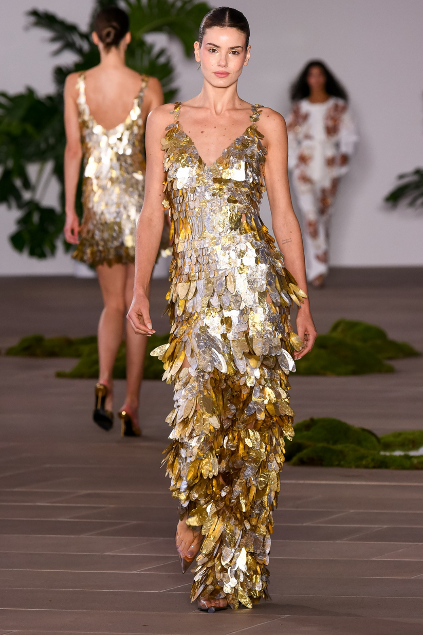 SEQUIN EMBROIDERED GOWN (RUNWAY) – PatBO